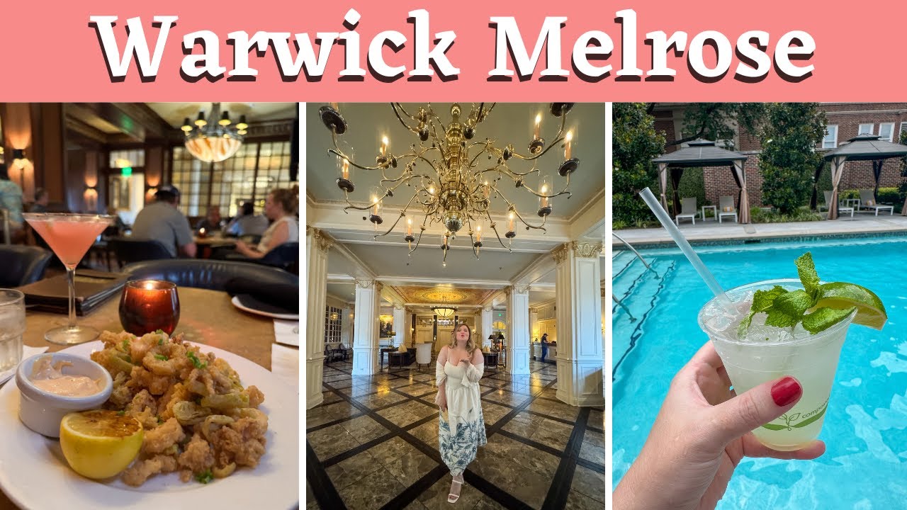 Weekend at Warwick Melrose Dallas: Le Spa, Library Bar, Landmark Prime ...