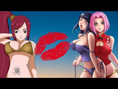 Naruto Girls Ships & Kiss #shorts #naruto #anime