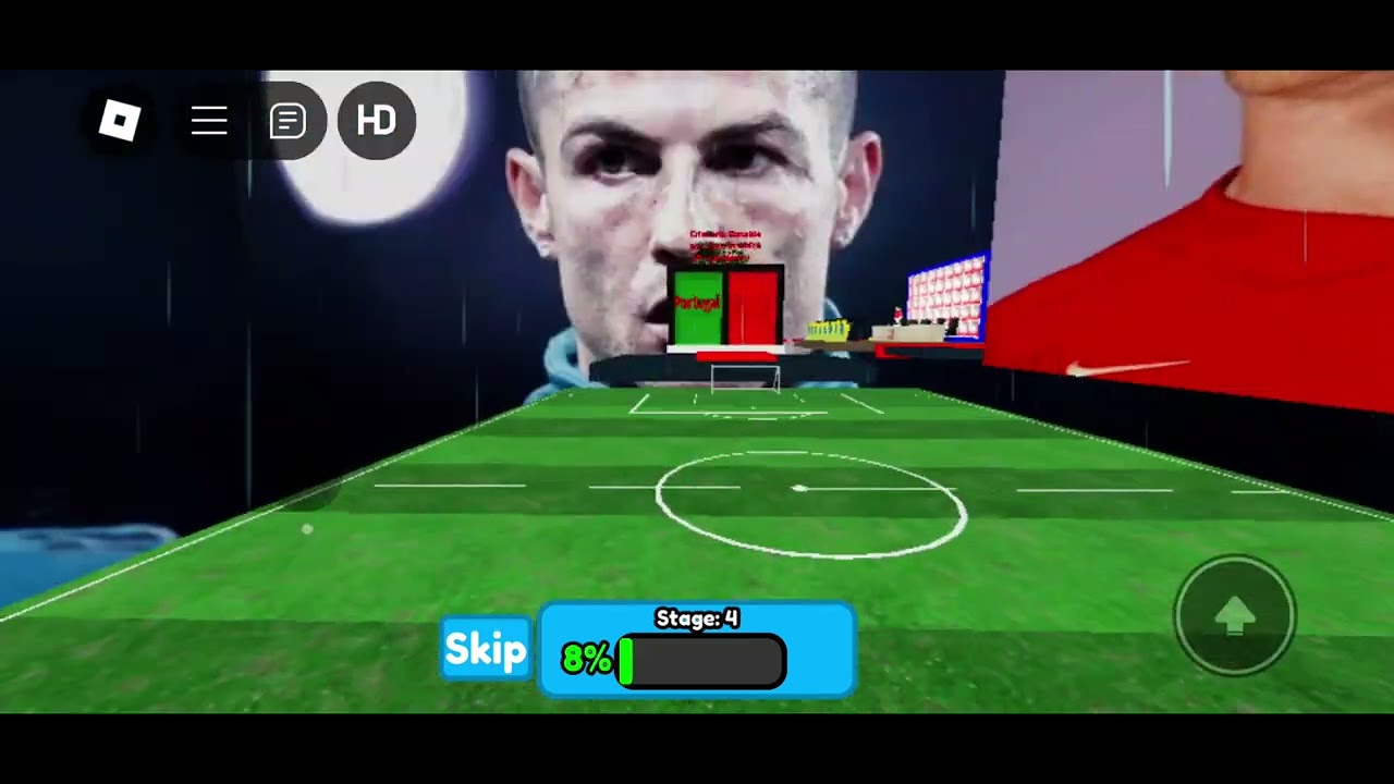Playing Cristiano ronaldo obby - YouTube