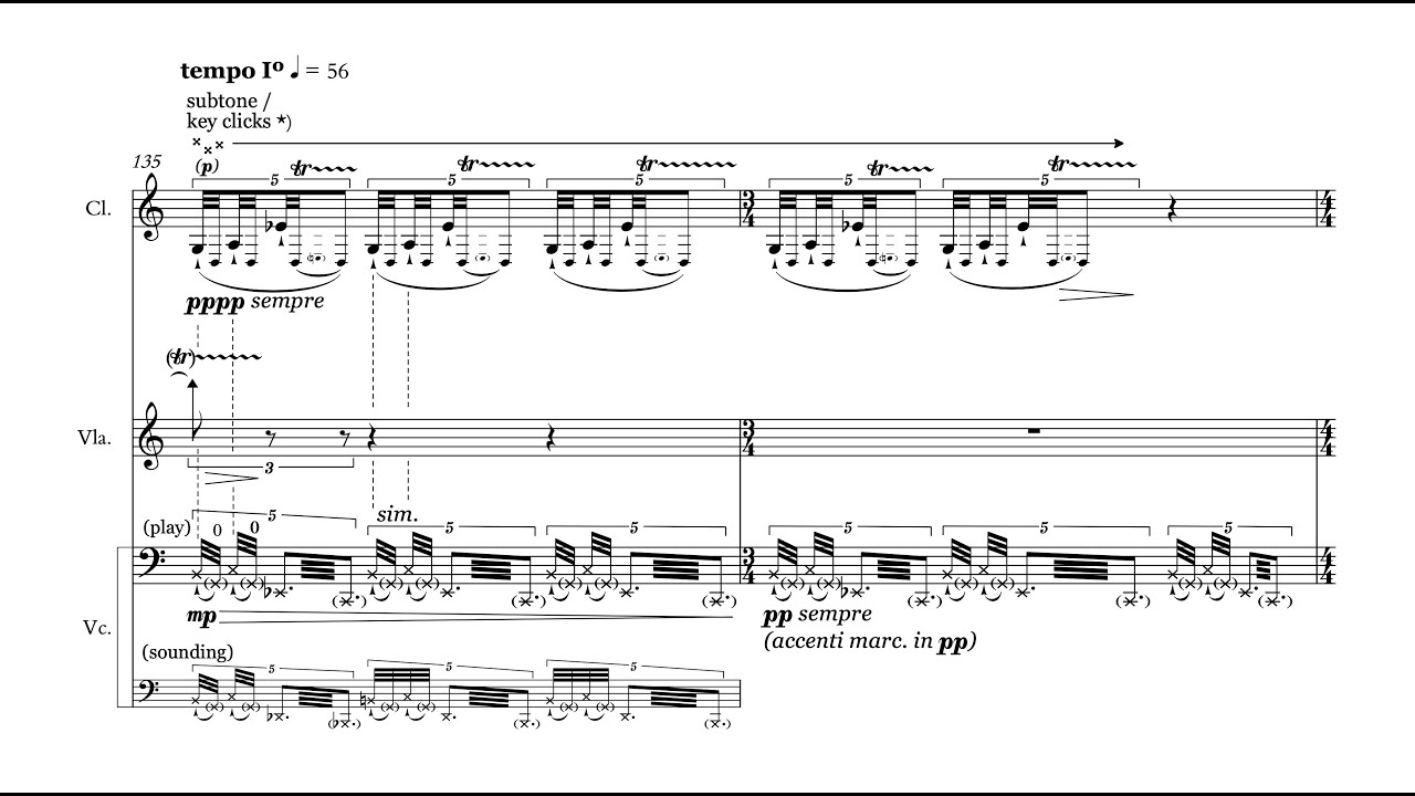 Matthew Schultheis—Campagna Romana III (for clarinet, viola, and cello ...