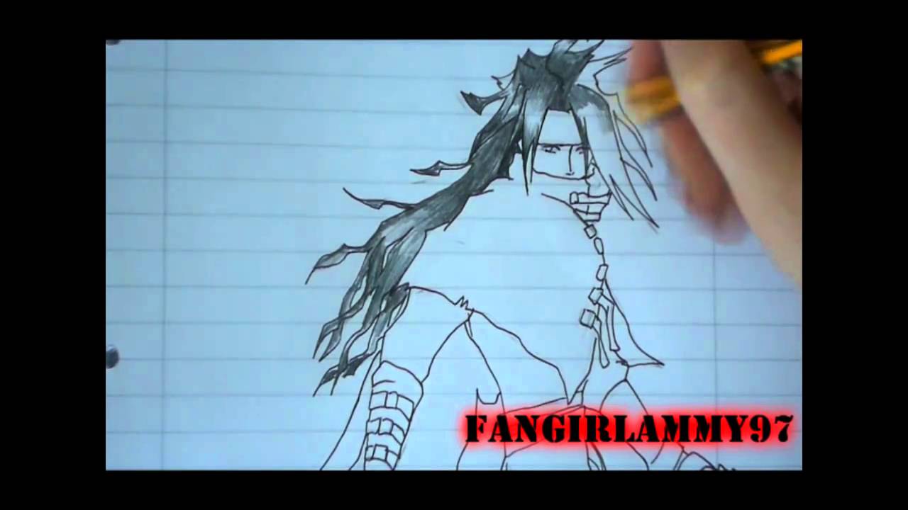 Drawing Vincent Valentine Final Fantasy VII I-by FanGirlAmmy97 - YouTube