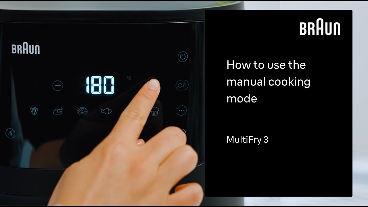 MultiFry 3 | How to use the manual cooking mode - YouTube