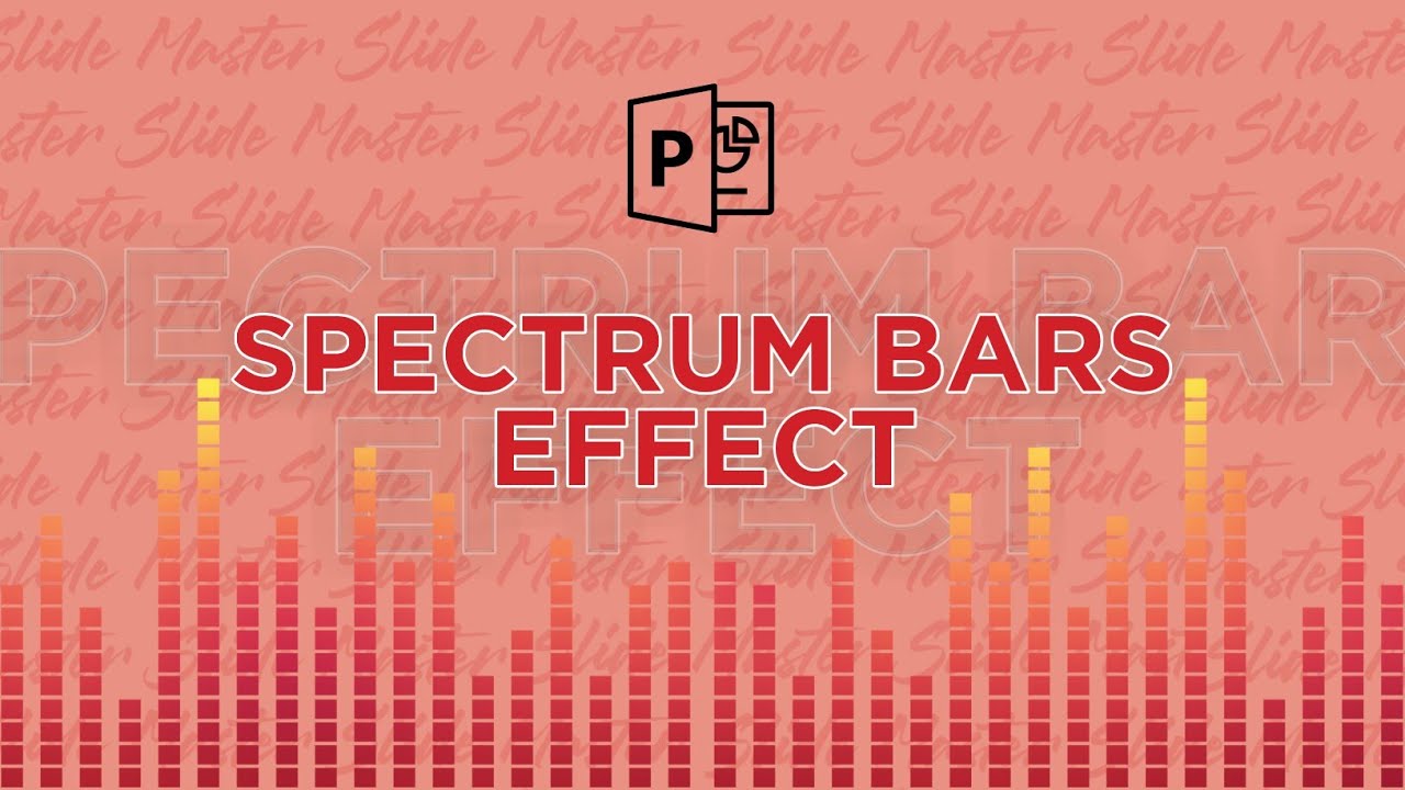 Spectrum Bars Effect in PowerPoint Presentation - Slide Master - YouTube