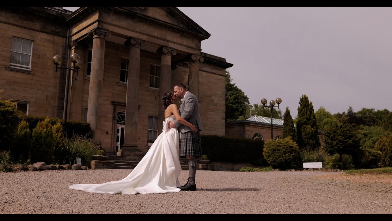 Claire & Barry // Wedding Day Highlights // Balbirnie House - YouTube