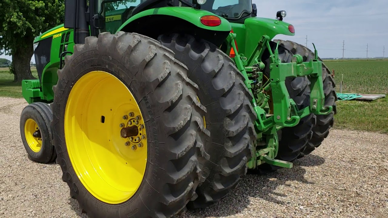 John deere 7200 r - YouTube