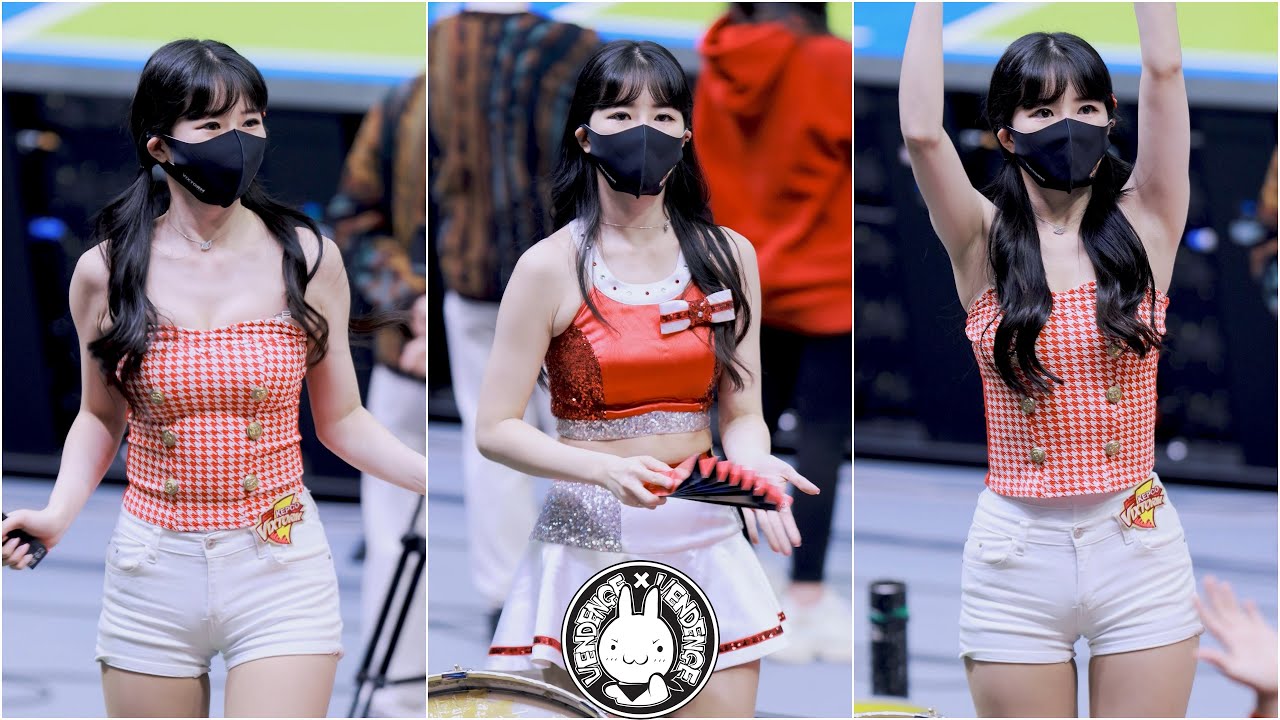 [4K] 220212 치어리더 황수지 직캠 '응원 리액션 모음' Hwang Suji Fancam @한국전력 남자배구 By 벤뎅이 ...