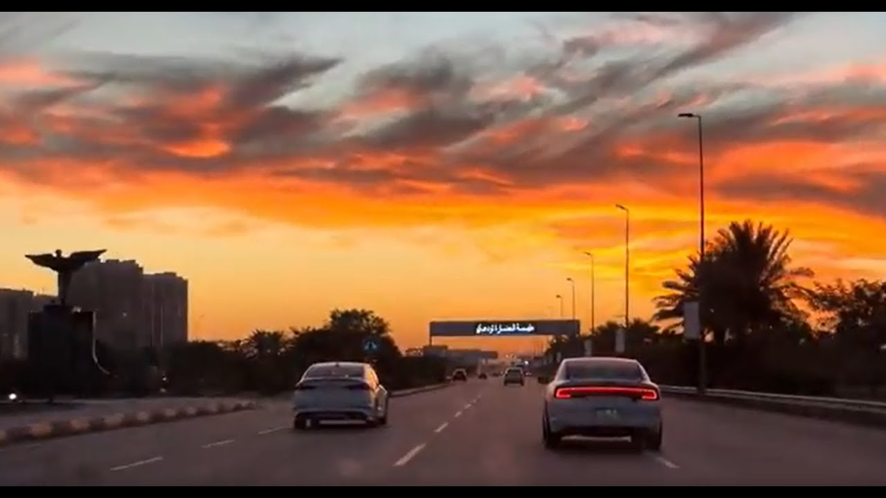 Driving in Iraq from Najaf to Baghdad by car. Road trip. #baghdad # ...