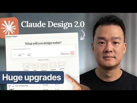 Anthropic just dropped Claude Design 2.0 (MASSIVE Upgrades)