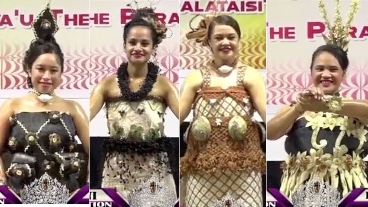 Beautiful Island Creation & Tau’olunga ~ Miss Vava’u Heilala Festival ...