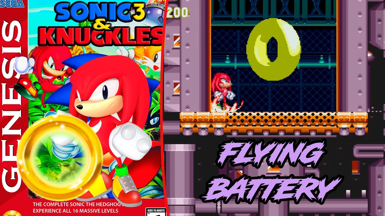 Guía de Rings Gigantes en Sonic 3 & Knuckles - Flying Battery (Knuckles ...