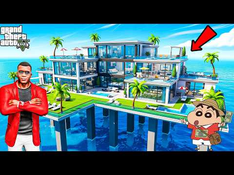 Shinchan Work Hard And Franklin Become Billionaire In GTA 5 //