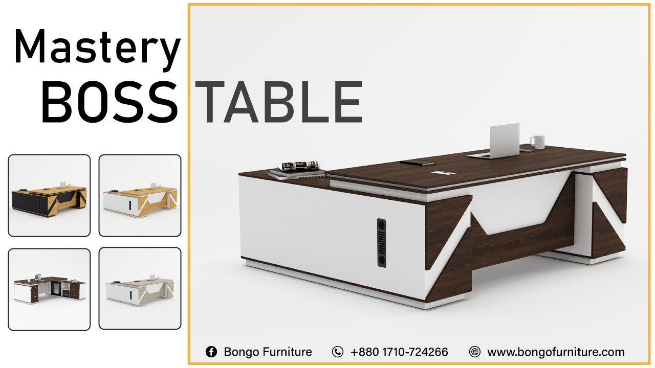 Mastery Boss Table | BFT860 | Bongo Furniture #officefurniture # ...