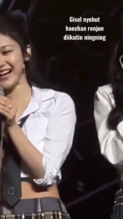 Ningning lipsing gisele nyebut haechan renjun#aespa #giselle #ningning #nctdream #haechan # ...