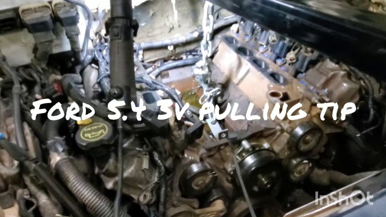 Chain Placement When Removing a Ford 5.4 3V Engine - YouTube