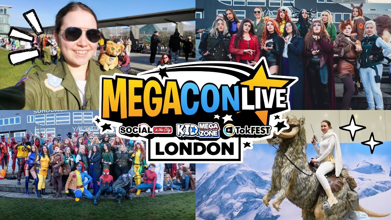 MegaCon London vlog!! 👀 | January 2025 - YouTube