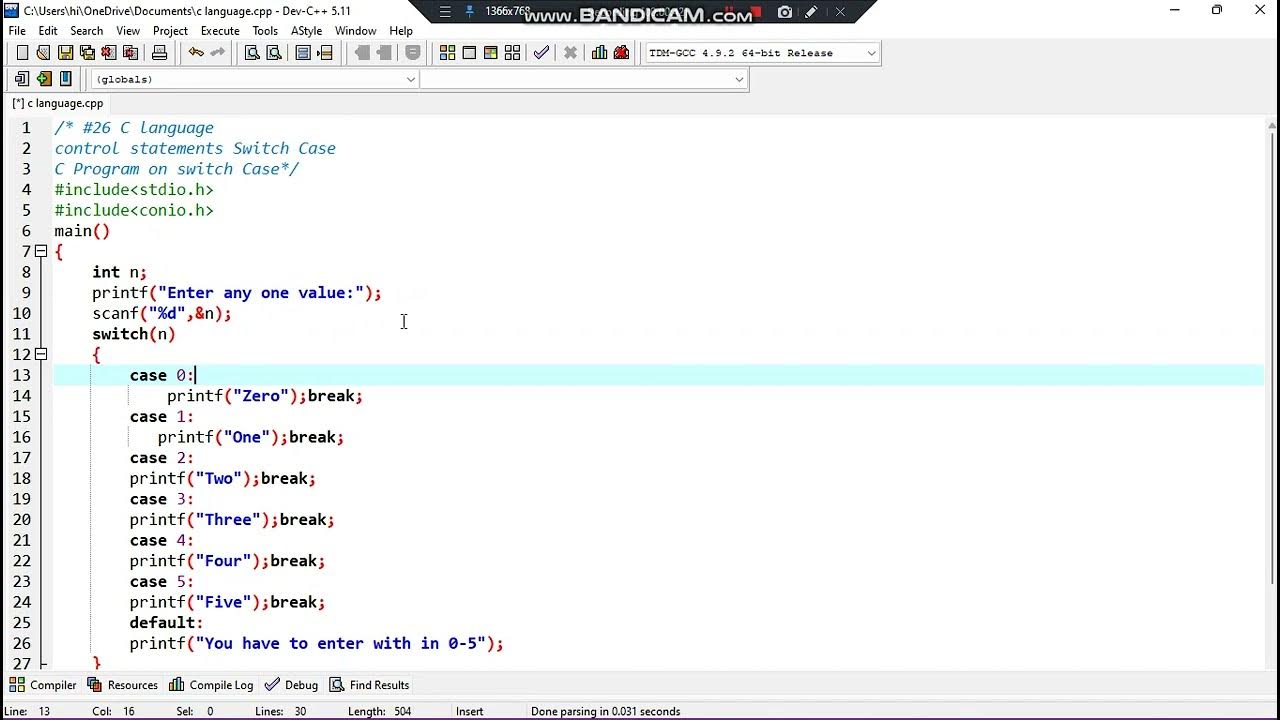 26 C Programming C Tutorial C Language Clanguagecourse Clanguage Coding Cprogramming