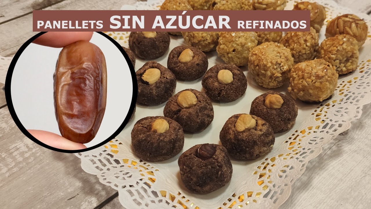 🌟Como hacer PANELLETS SALUDABLES 💚 - YouTube