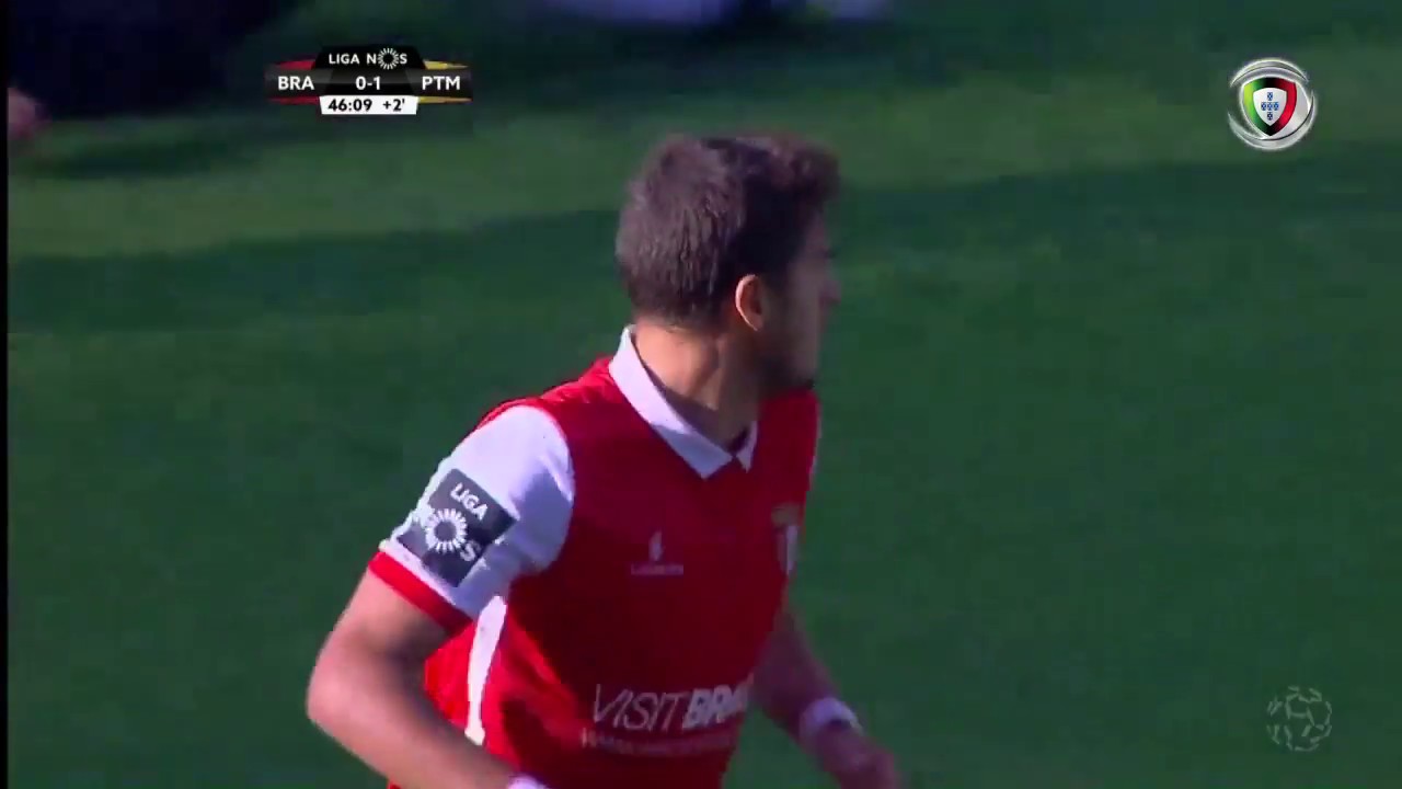 Golo de Xadas: Braga (1)-1 Portimonense (Liga 2ªJ) - YouTube
