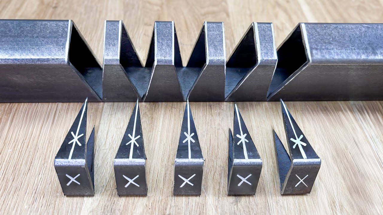 How to weld and round 90 degree corners quickly and beautifully ...