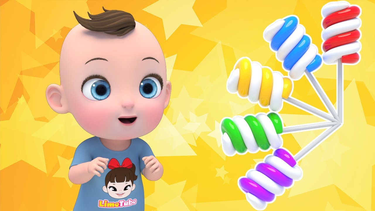 Color Candy Finger Family | @LimeTube Nursery Rhymes & Kids Songs - YouTube
