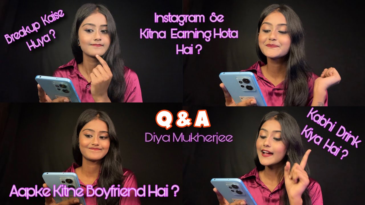 Q&A FOR THE FIRST TIME 👻 || Diya Mukherjee - YouTube