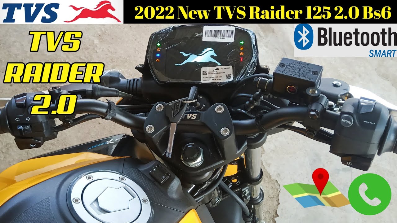 2023 TVS RAIDER 125 Bs6 2.0 Model | Full TFT Display Features ...