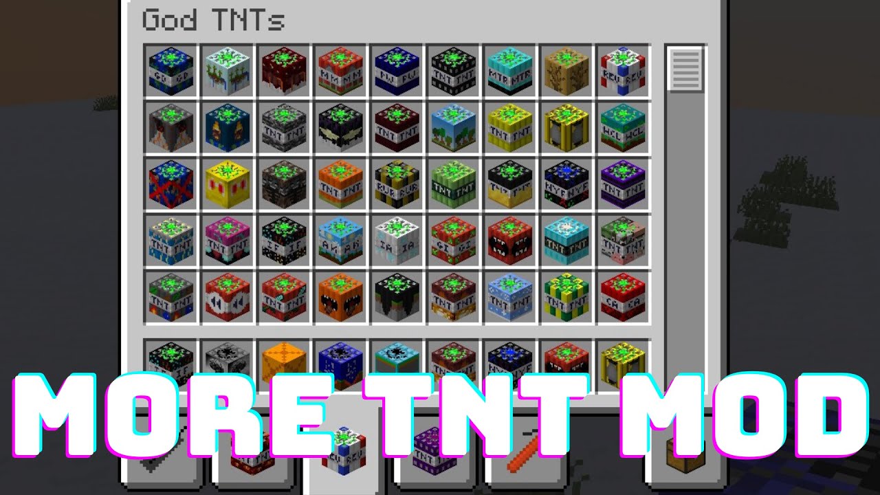 MİNECRAFT MORE TNT MOD AMAZİNG!!! #minecraft - YouTube