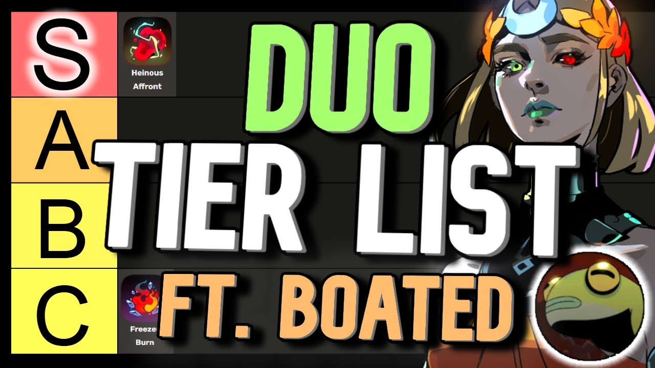Best and Worst Hades 2 Duo Boons Featuring Boated! | Haelian Tier List ...