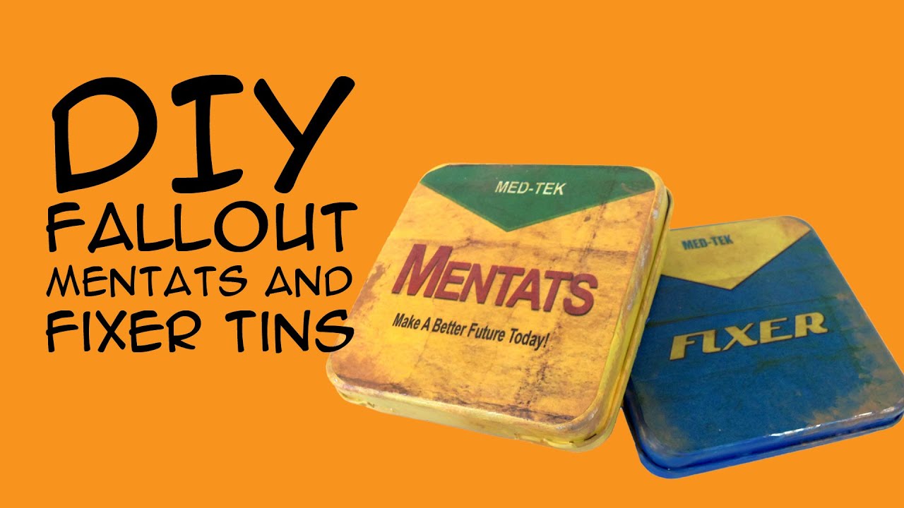 DIY Fallout Gift Candy Tins: for Fallout fans - A GeekyMcFangirl ...