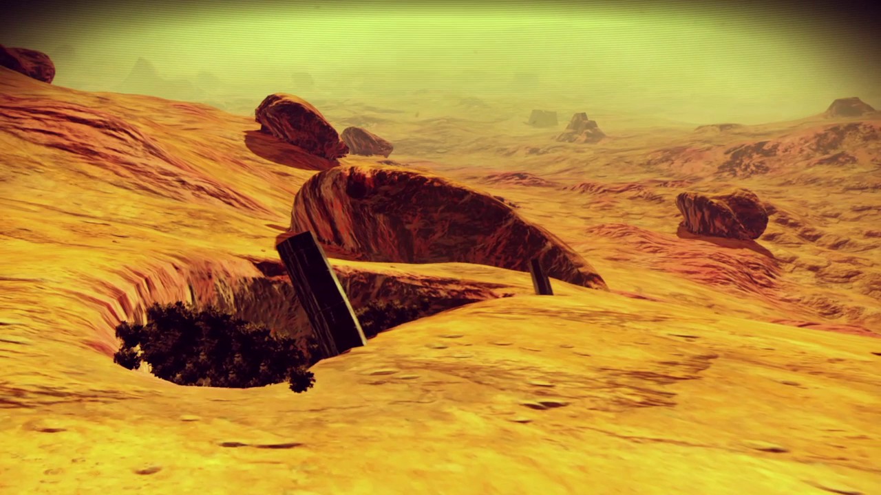 No Man's Sky update ps4 Spoopy desolate desert planet - YouTube