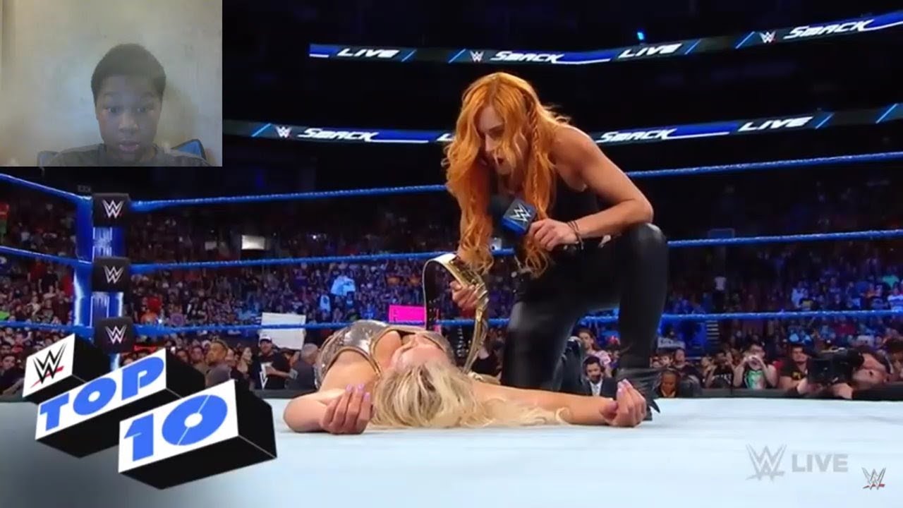 Top 10 Smackdown LIVE Moments Reaction - YouTube