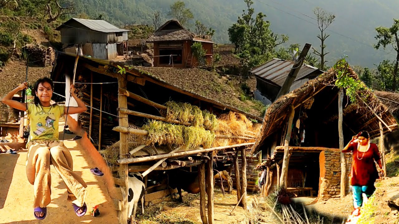 Countryside Lifestyle in the Rural Nepal | Nepali Village | BijayaLimbu ...
