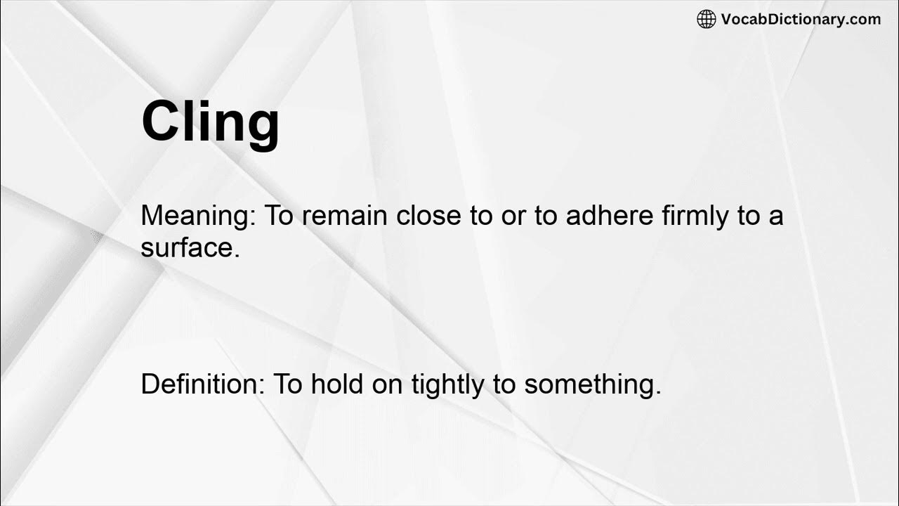 cling-meaning-youtube