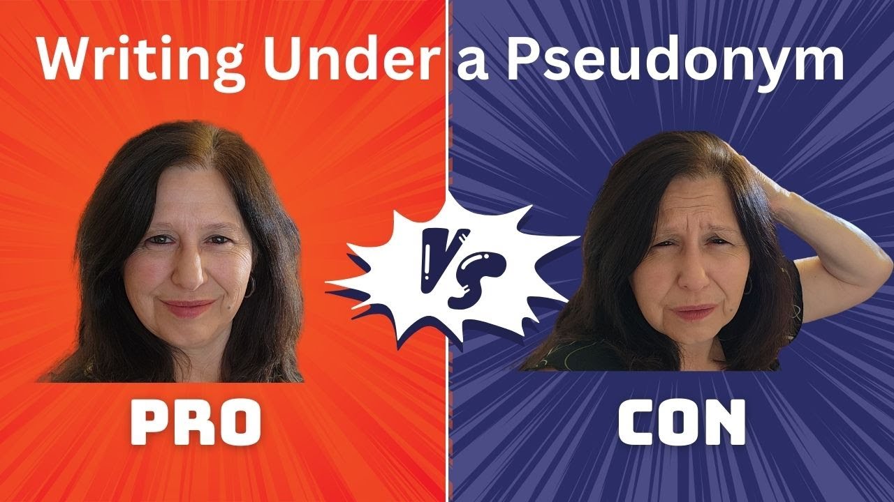 Pros and Cons of Writing Under a Pseudonym - YouTube
