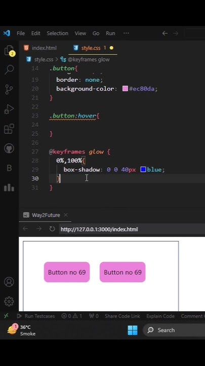 Css Animation Javascript Jstutorial Csstutorials Htmlcsswebsite Htmlcss Htmljscss