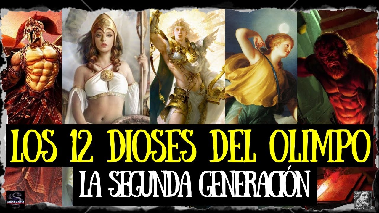 Los 12 Dioses Del Olimpo De La MitologÍa Griega ⚡segunda Generación Dioses Griegos Estoesargos