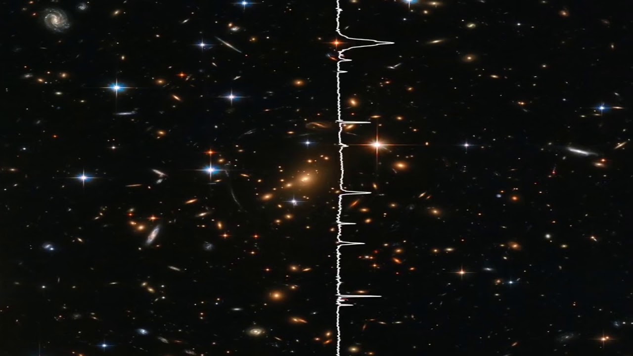 NASA | Sonification of a Hubble Deep Space Image - YouTube