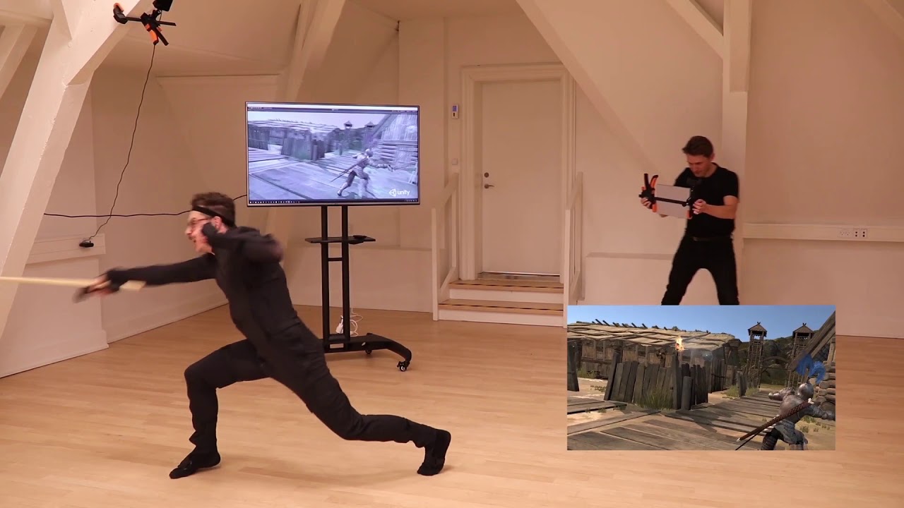 Hybrid optical/inertial mocap test SIGGRAPH 2018 - YouTube