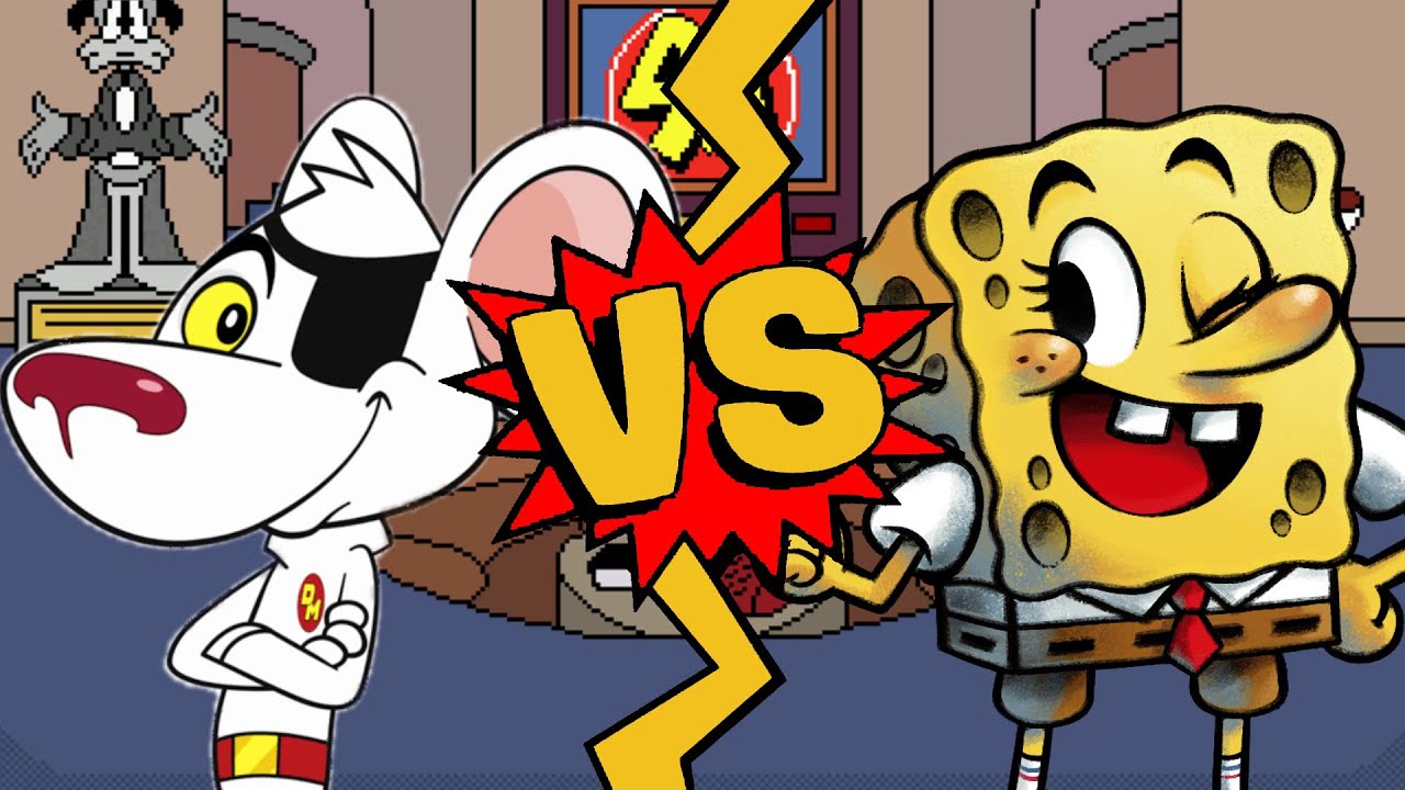M.U.G.E.N. Battles | Danger Mouse vs SpongeBob SquarePants - YouTube