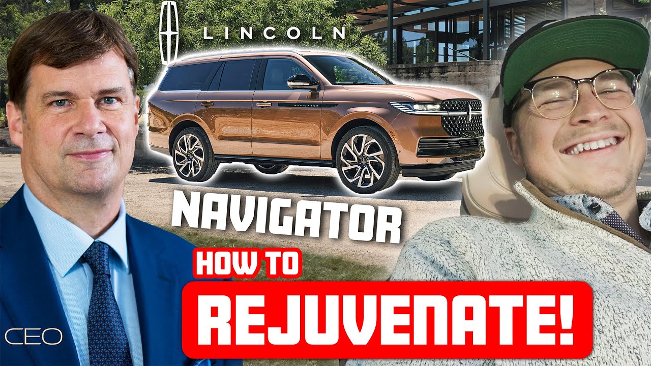 FORD CEO SHOWS ME HOW TO "REJUVENATE" IN THE NEW LINCOLN NAVIGATOR ...