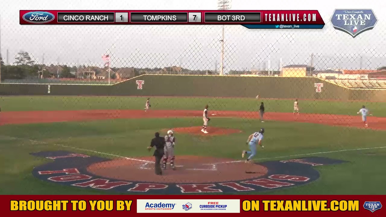 Tompkins vs Cinco Ranch 2021 baseball highlights - YouTube