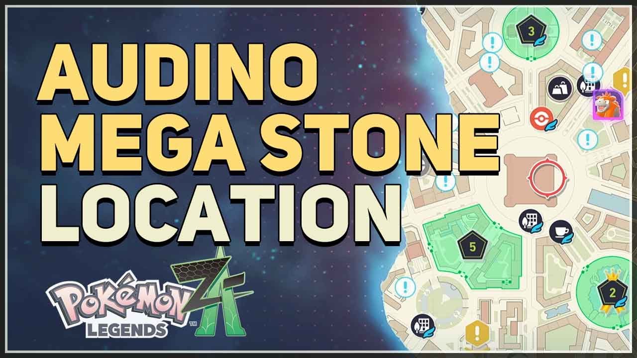 Audino Mega Evolve Stone Location Pokemon Legends Z-A (Audinite) - YouTube