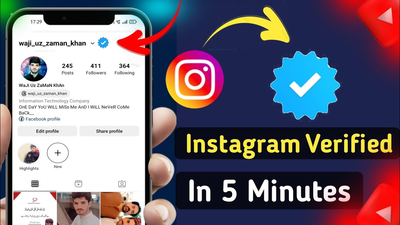 Instagram Blue Tick | How To Get Verified On Instagram |Meta Verified ...
