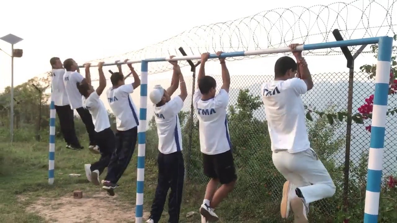 Deck Cadets Under Pre Sea Training | Maritime PT | Physical Training of ...