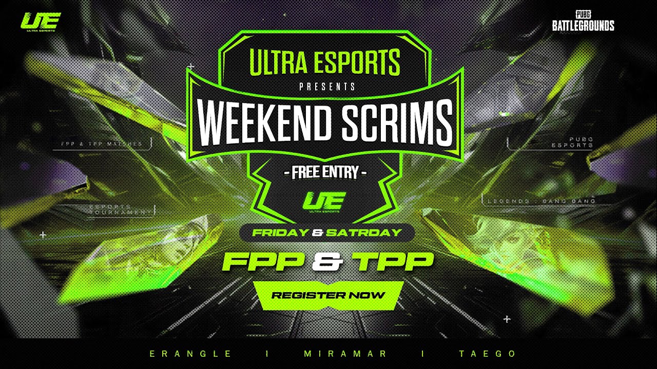 Grinding PUBG for ultra esports scrims. - YouTube