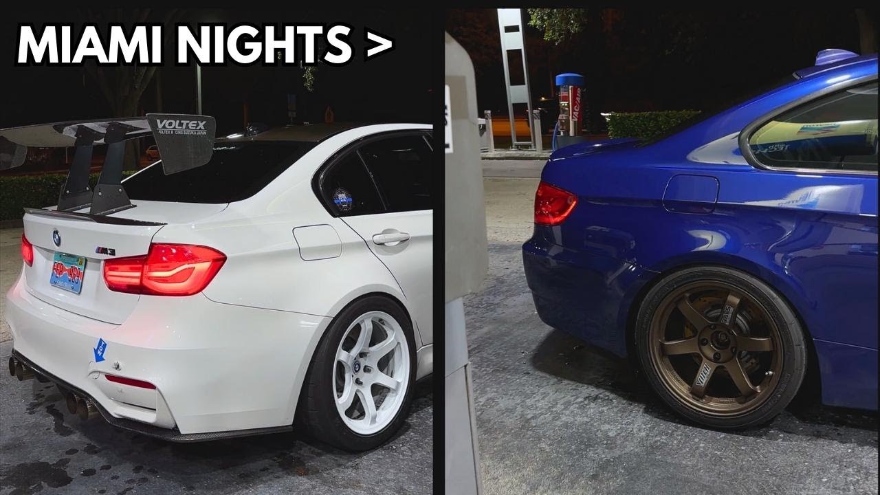 Cruising to RMC Miami: My BMW E92 M3 Late Night Adventure! - YouTube
