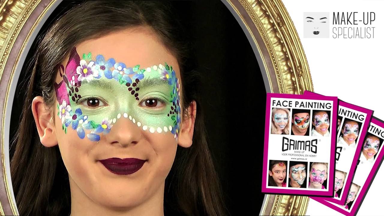 Face painting boek grimas - YouTube