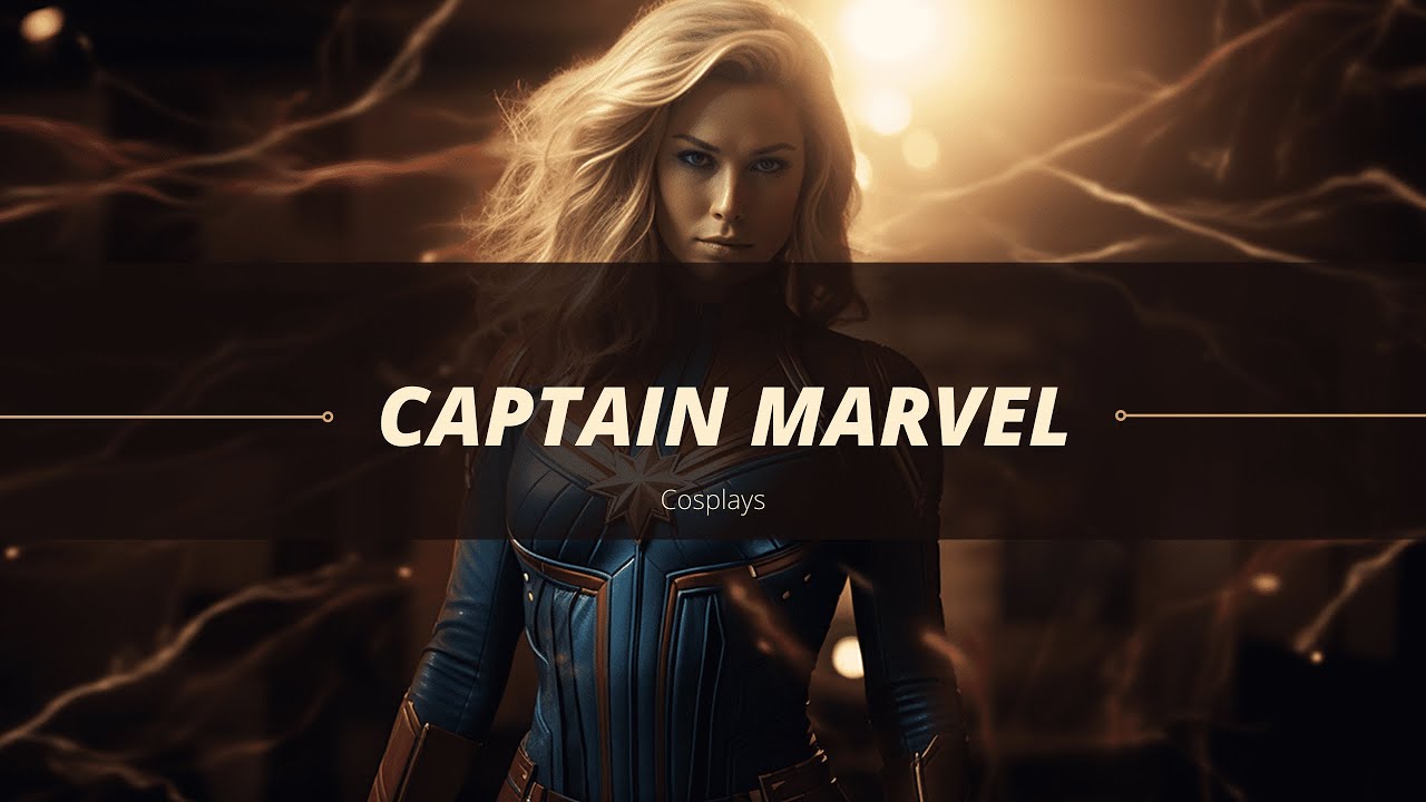 Unleash the Power of the Cosmos: Captain Marvel Cosmic Anomaly Cosplay ...