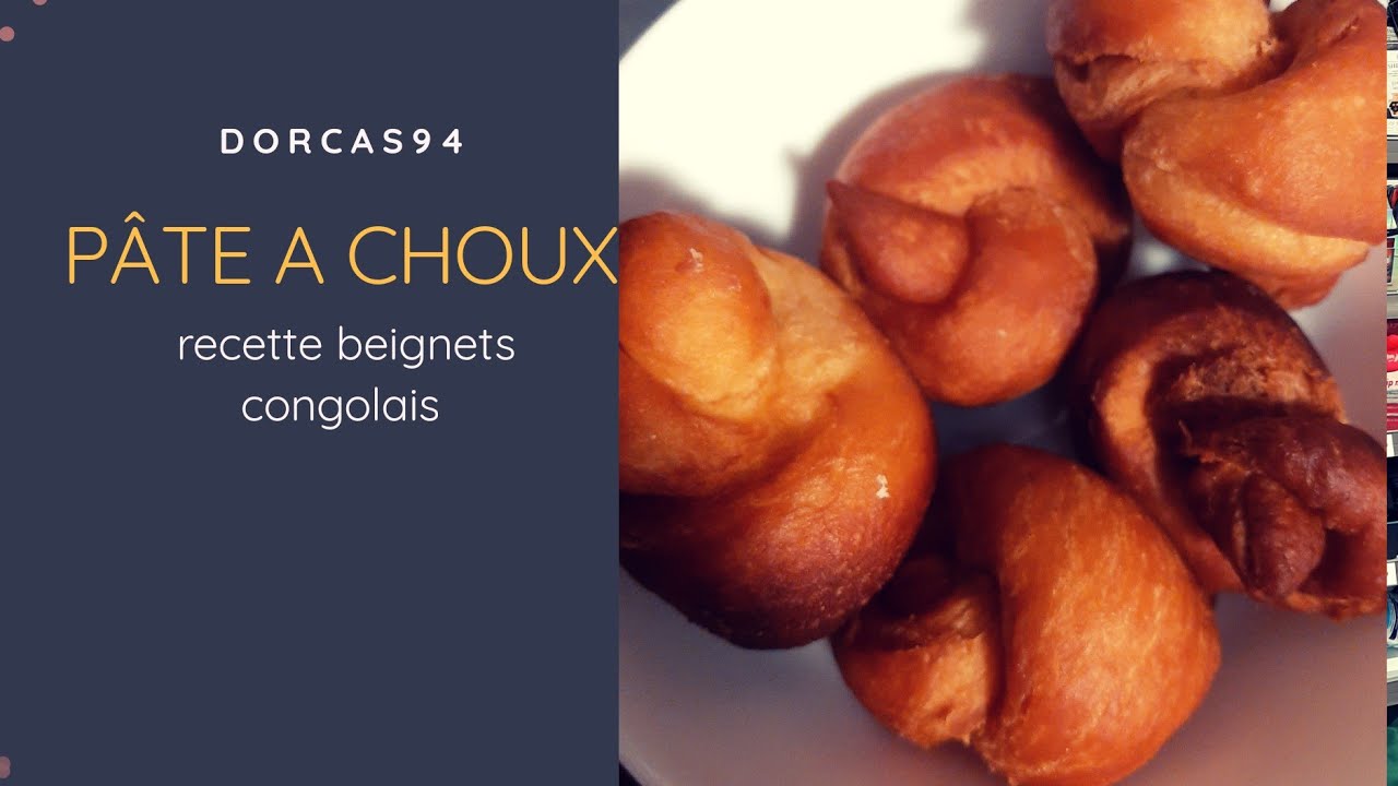 Recette de "Beignets congolais" appelé pâte à choux - YouTube