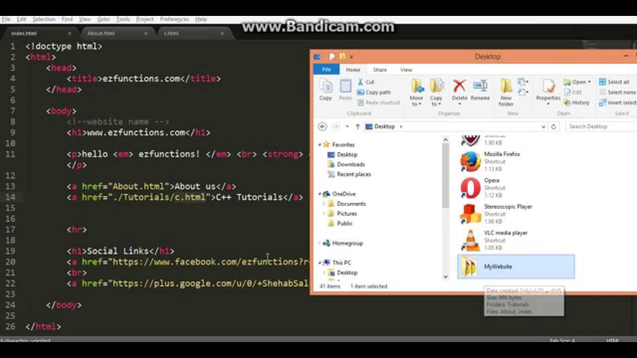 6 Xhtml And Css Tutorials Create Links To Another Page In Your Website بالعربي Youtube 1618